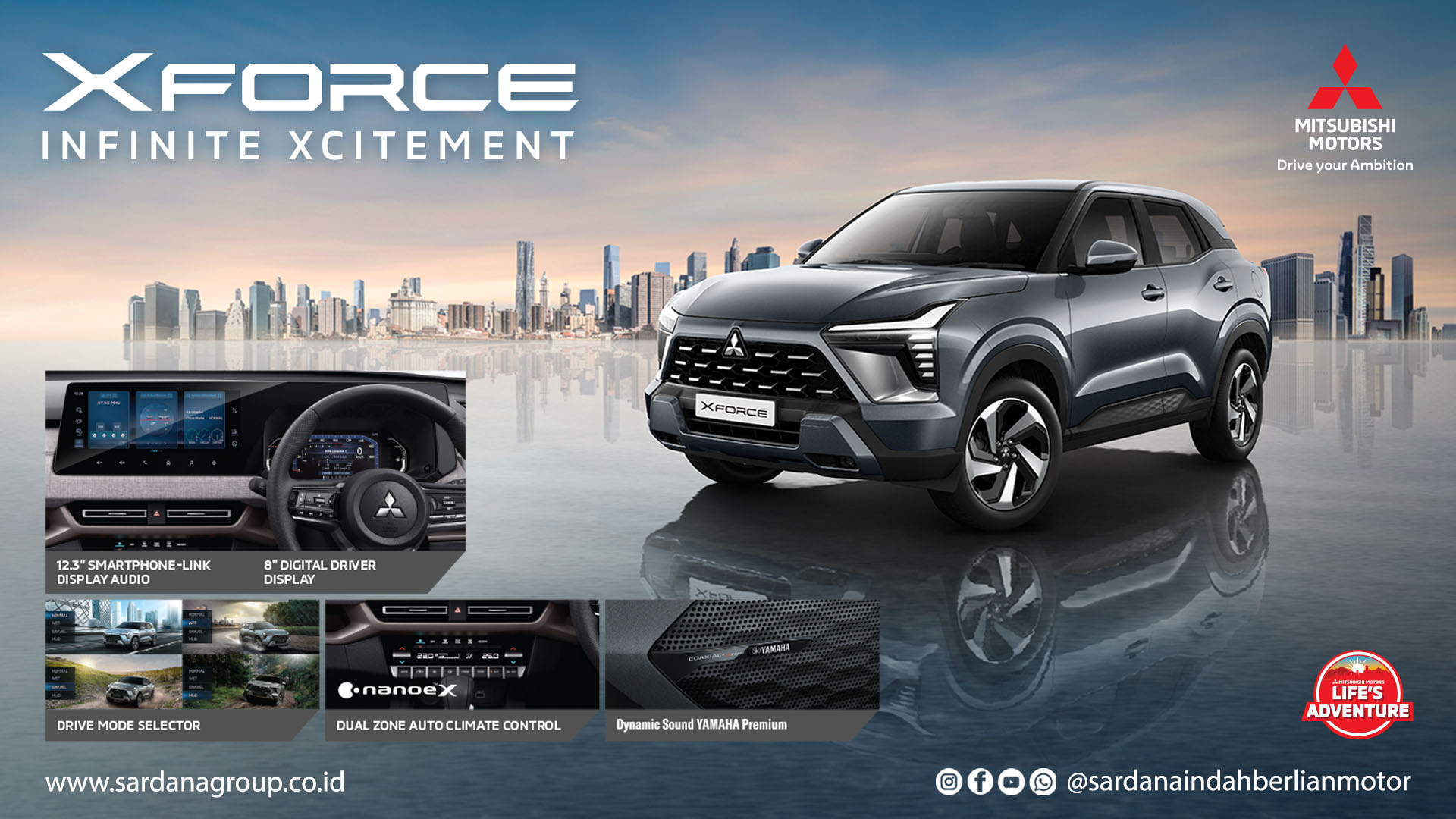 Harga Mitsubishi XFORCE di Kota Medan dan Spesifikasi Lengkapnya ...