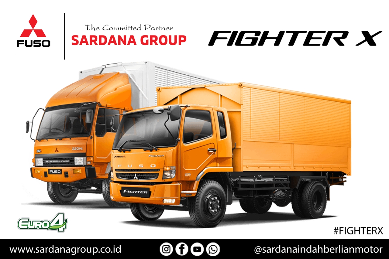 Perbedaan Mitsubishi Fuso Fighter dan Fighter X, Apa Saja? | Sardana ...