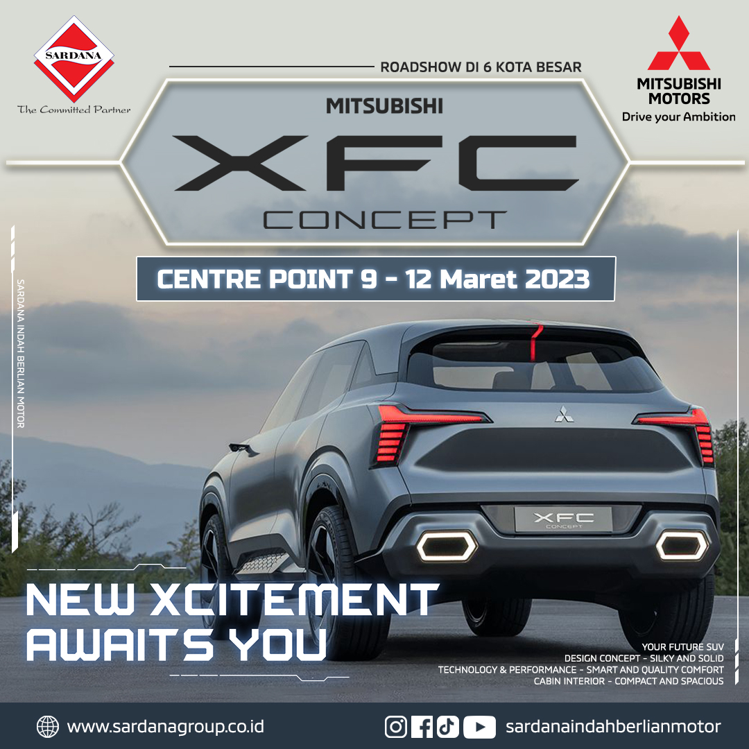 Mitsubishi XFC Concept Siap Dipamerkan di Kota Medan | Sardana Group ...